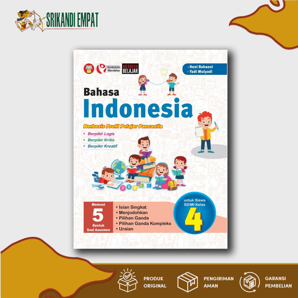 Jual Buku Teks Pendamping Bahasa Indonesia SD/MI Kelas 4 (Kurikulum Merdeka) | Shopee Indonesia