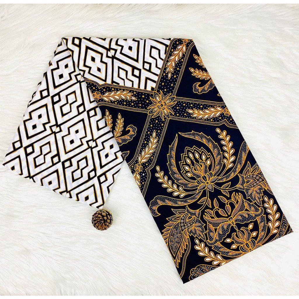 Jual Benang Raja Kain Kombinasi Tulis Pari Putih | Shopee Indonesia