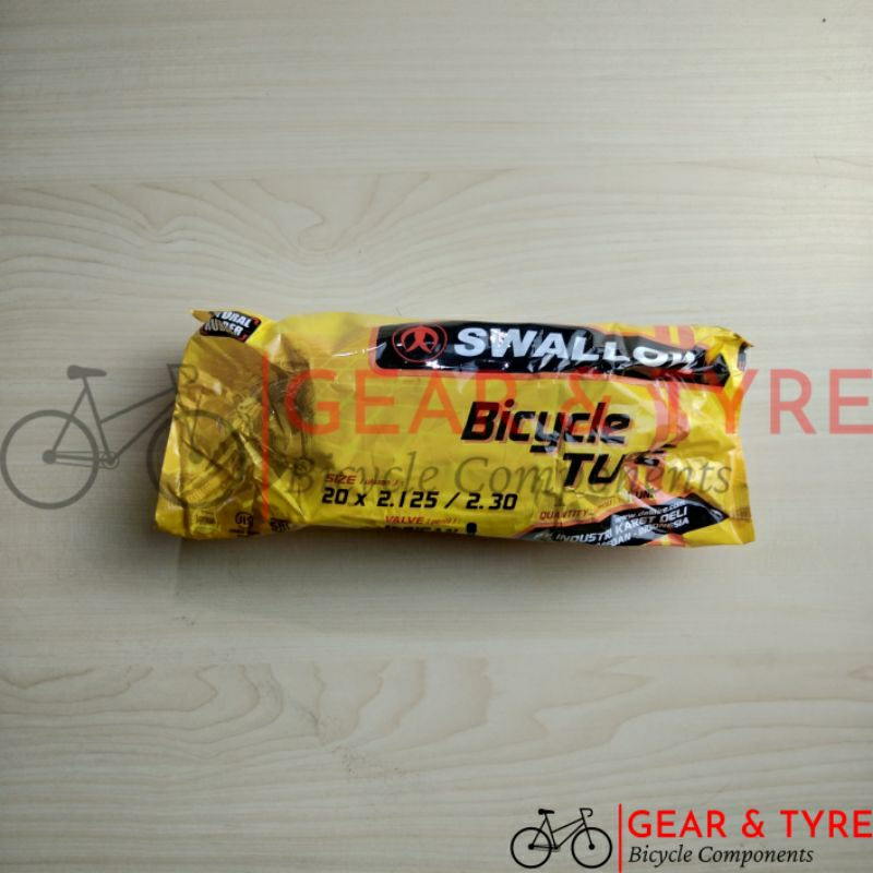 Jual Ban Dalam Sepeda Swallow Ukuran 20 x 2.125 P AV 35 mm | Shopee Indonesia
