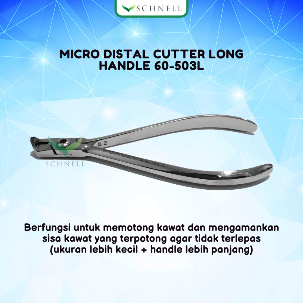 Jual Tang Potong Kawat Gigi Ortho Micro Distal Cutter Long Handle 60 ...