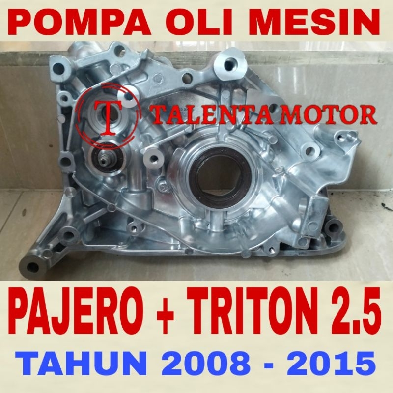 Jual POMPA OLI KOMPLIT PAJERO SPORT + STRADA TRITON 2.5 KB4 OIL PUMP ...
