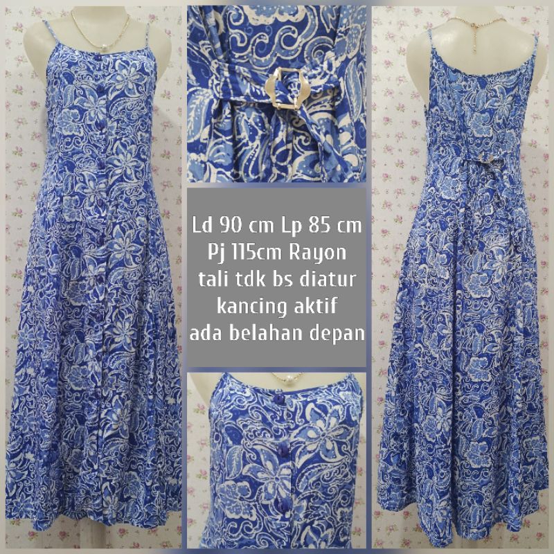 Jual Overall Sifon Katun / OL Bunga Smoke / OL Polos Umpak / OL Motif ...