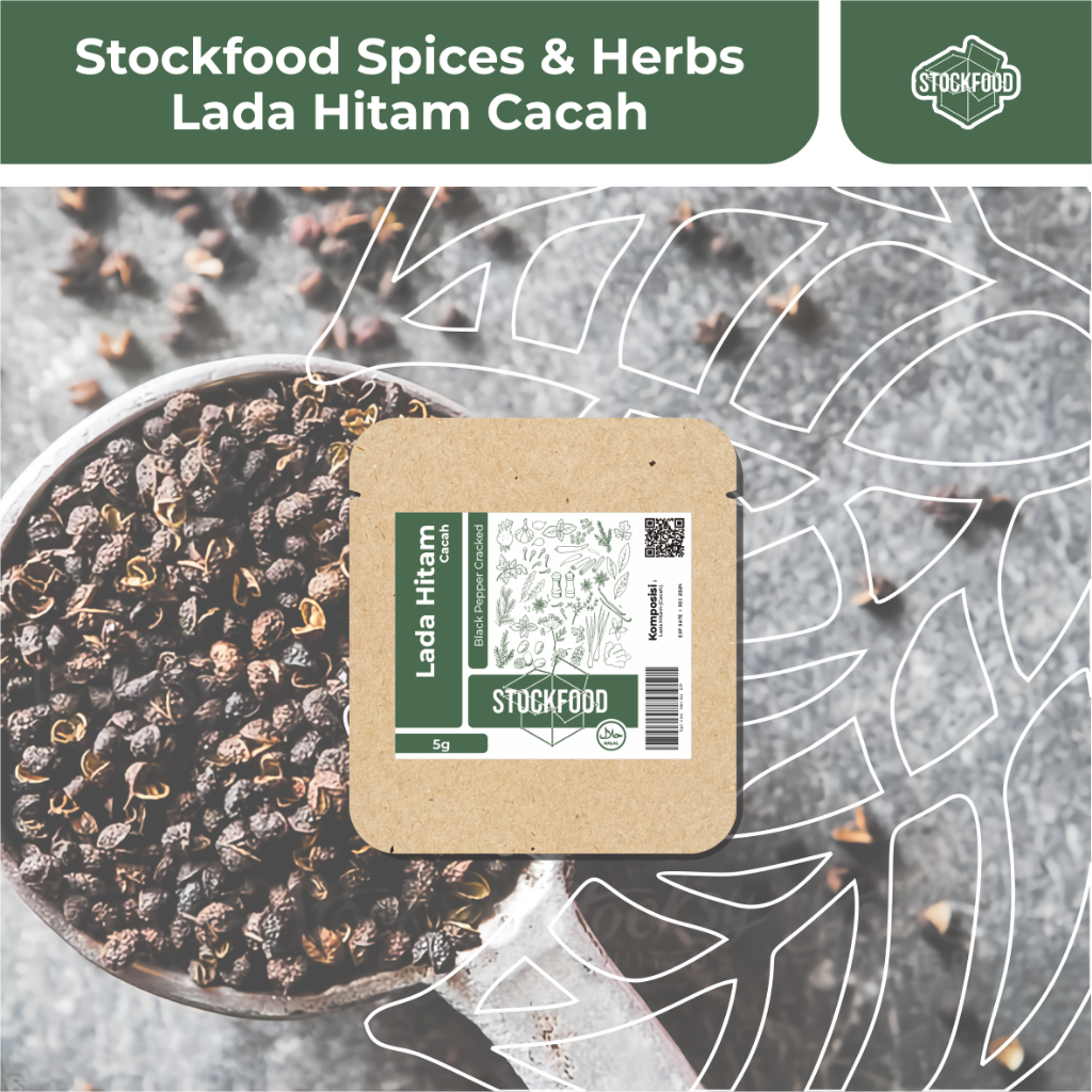 Jual Lada Hitam Cacah - Stockfood Spices & Herbs Eco Pack | Shopee ...