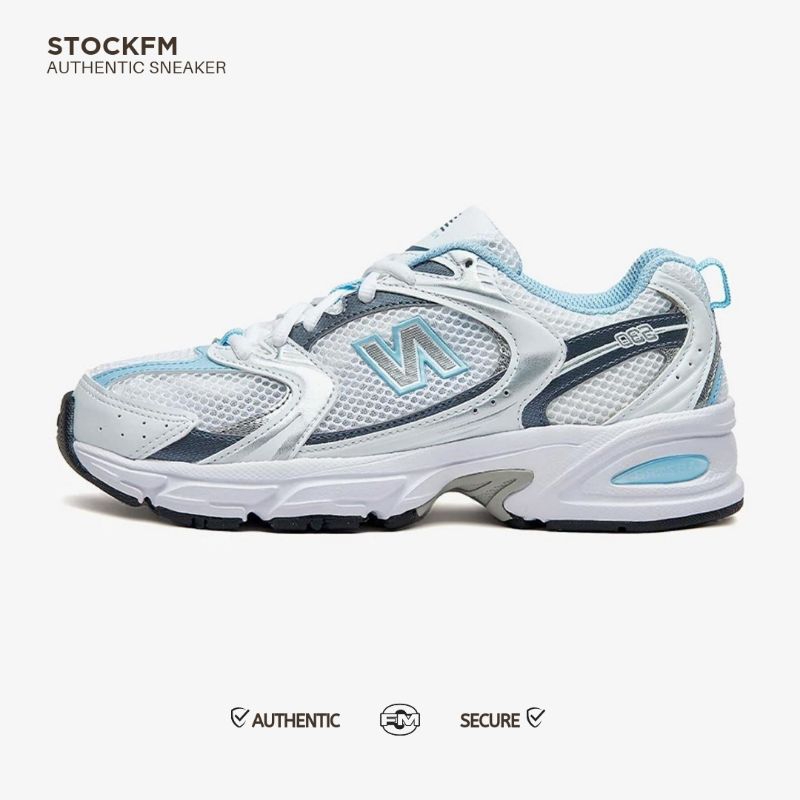 Jual New Balance 530 White Metallic Blue (MR530RA) Original | Shopee ...