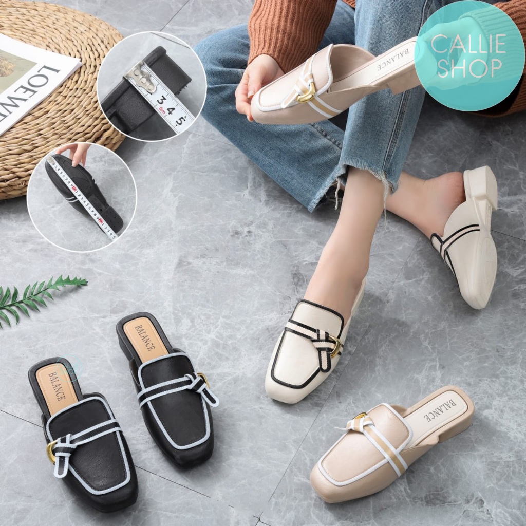 Jual Sepatu Mule Wanita Simpul Zip Jelly Bustong 2318-X1 BUSZIPIKT ...