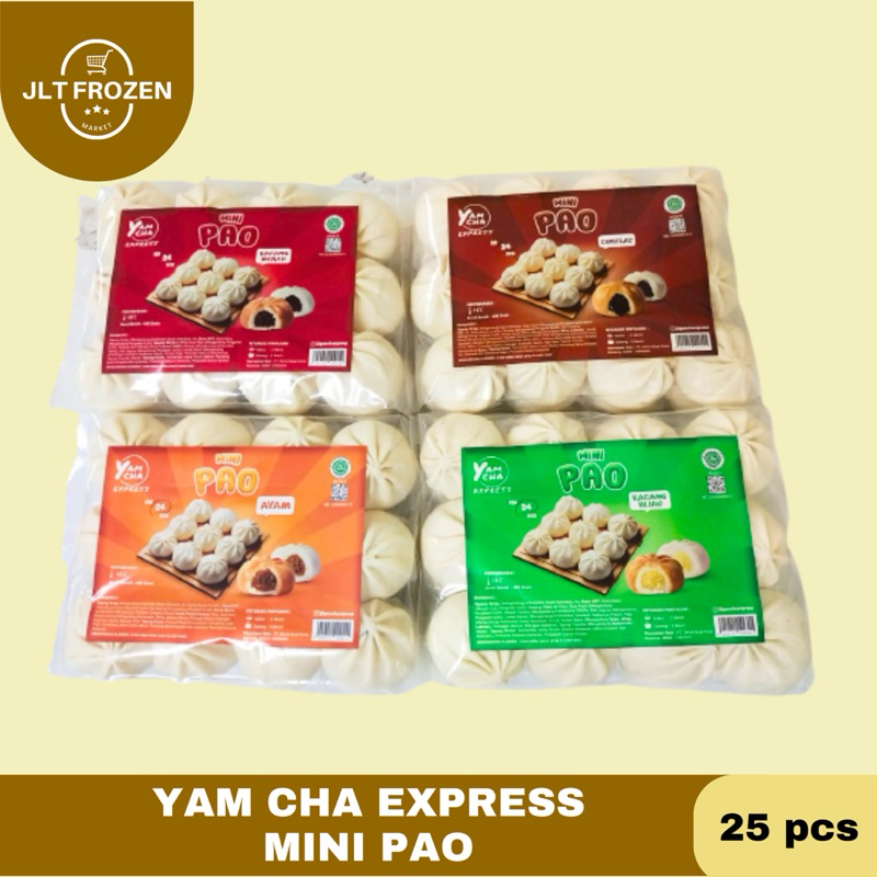 Jual Yam Cha Express Mini Pao ayam / Bapao Mini Coklat / Bakpao Kecil ...