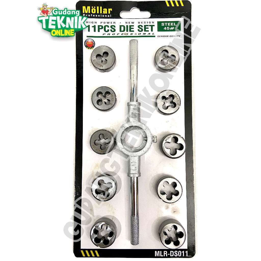 Jual Alat SNEI SNAI BULAT SET 11pcs MLR-DS011 MOLLAR / DIE SET Alat ...