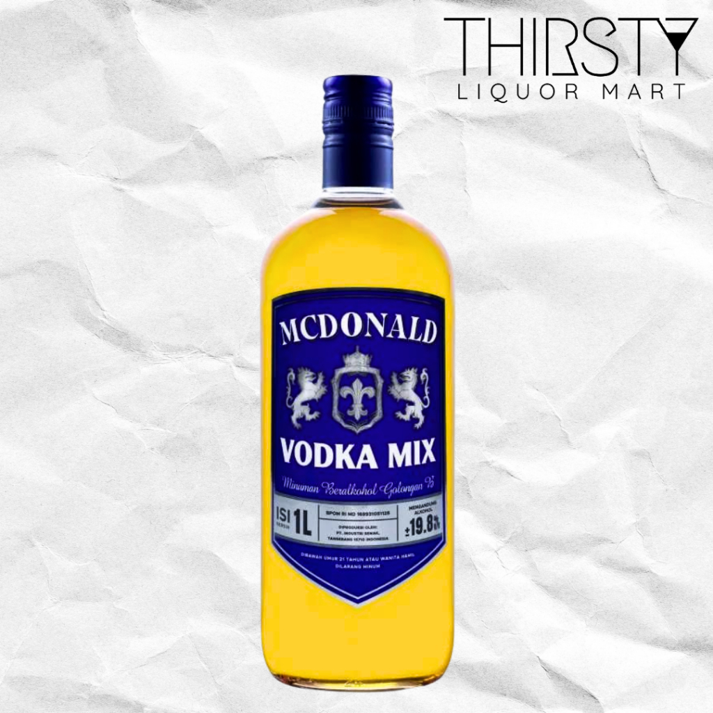 Jual MCDONALD - Mc Donald Vodka Mix 1000ml / 1 Liter | Shopee Indonesia