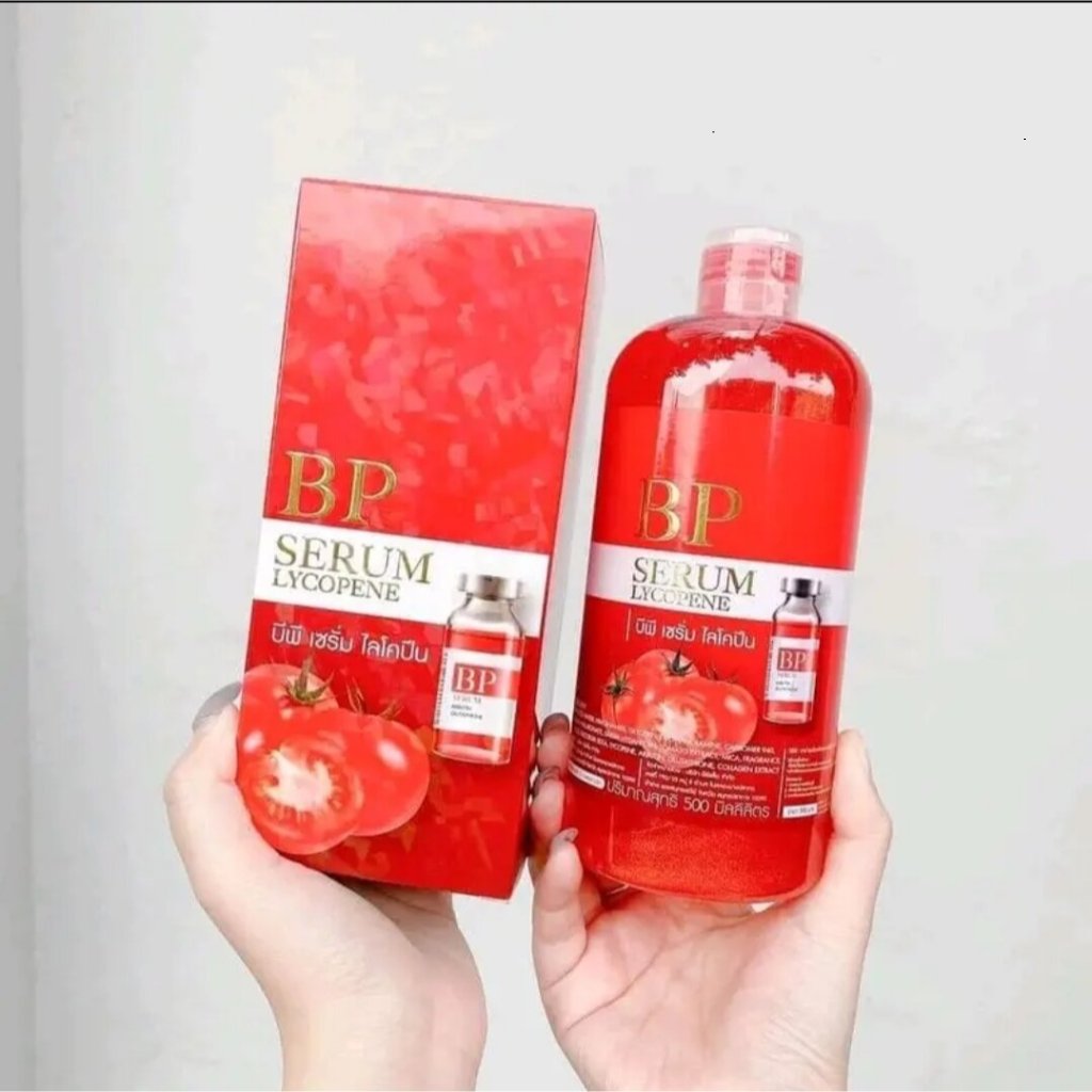 Jual BP SERUM LYCOPENE 500ml ORIGINAL WHITENING BODY SERUM 2.1 SERUM ...