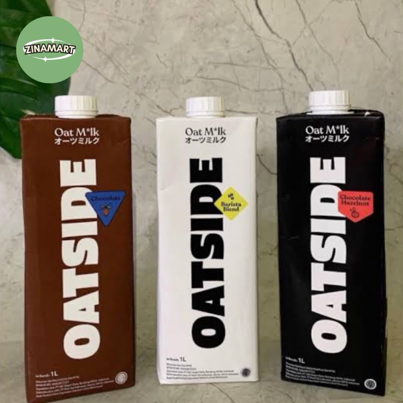 Jual Susu Oatside 1lt | Susu Vegan Oatside Oatmilk Satuan 1lt | Susu ...