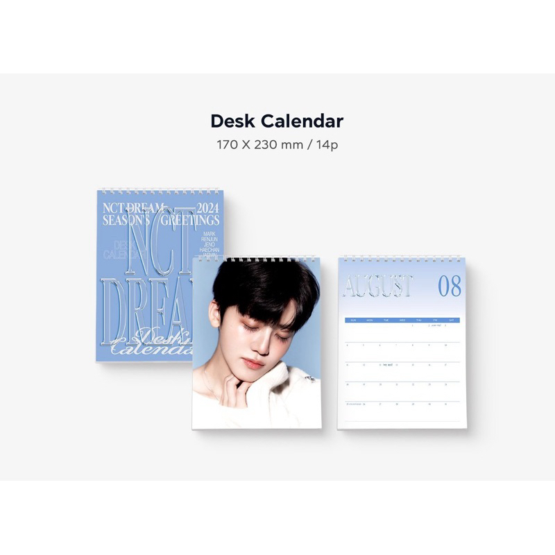 Jual Desk Calendar Seasons Greetings 2024 SG24 NCT DREAM NCT 127 (Desk ...