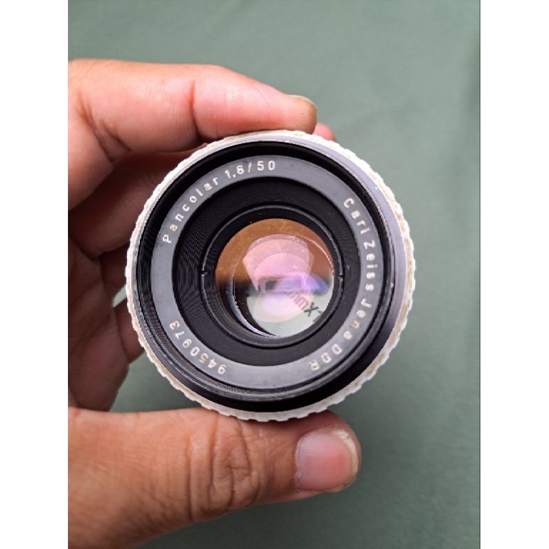 Jual lensa manual zeiss jena pancolar 50mm f1.8 | Shopee Indonesia
