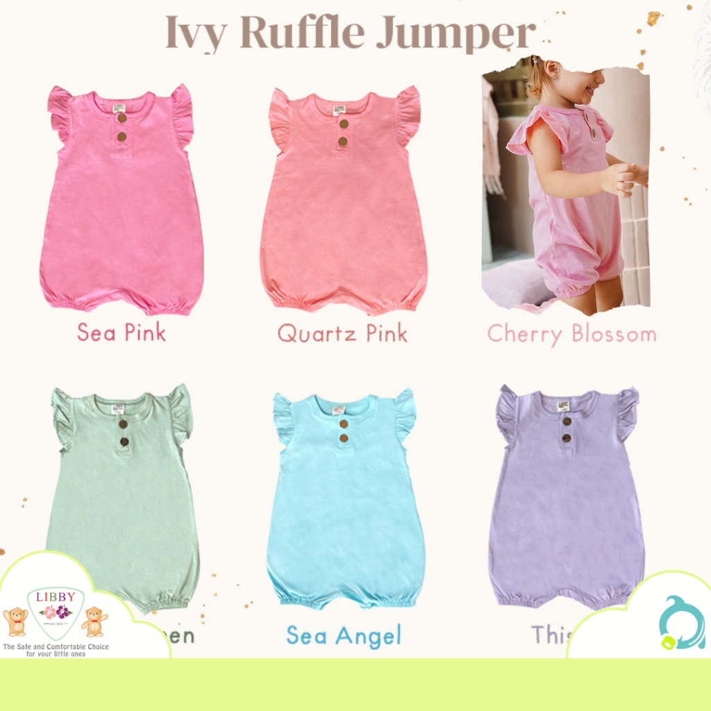 Jual LIBBY Earth Colour Jumper Ruffle Ivy (1 Pcs) | Shopee Indonesia