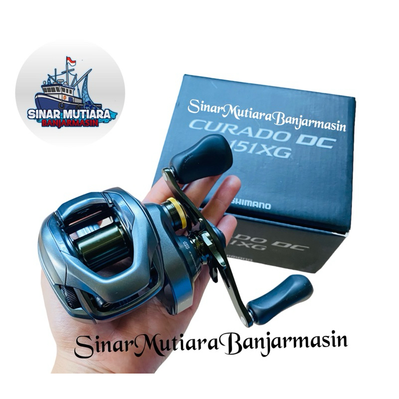 Jual Reel bc Shimano curado DC 151 / 151HG / 151XG /201XG (BARANG ORI ...