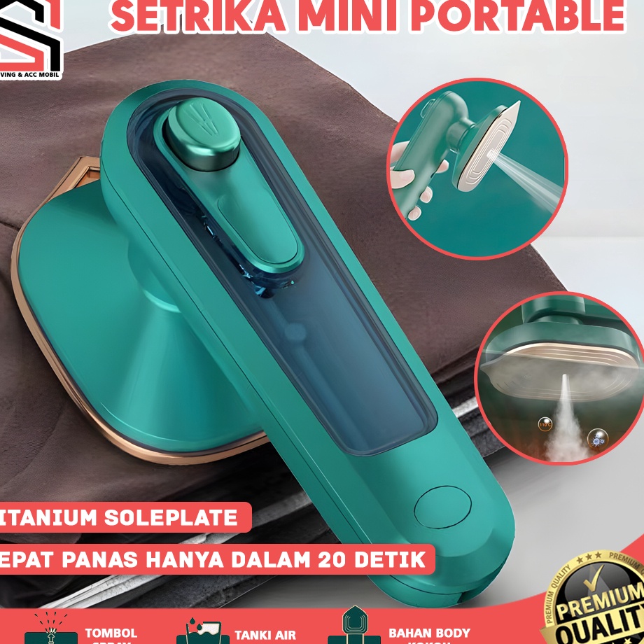 Jual L Setrika Mini Portable Travel Spray Listrik Setrika Spray Mini ...