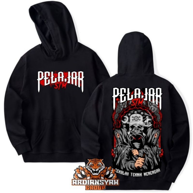 Jual hoodie pelajar STM /Hoodie tebal / Hoodie sablonnan / Hoodie ...