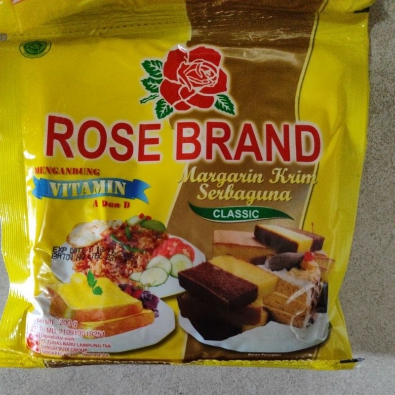 Jual margarin rosebrand 200gram | Shopee Indonesia