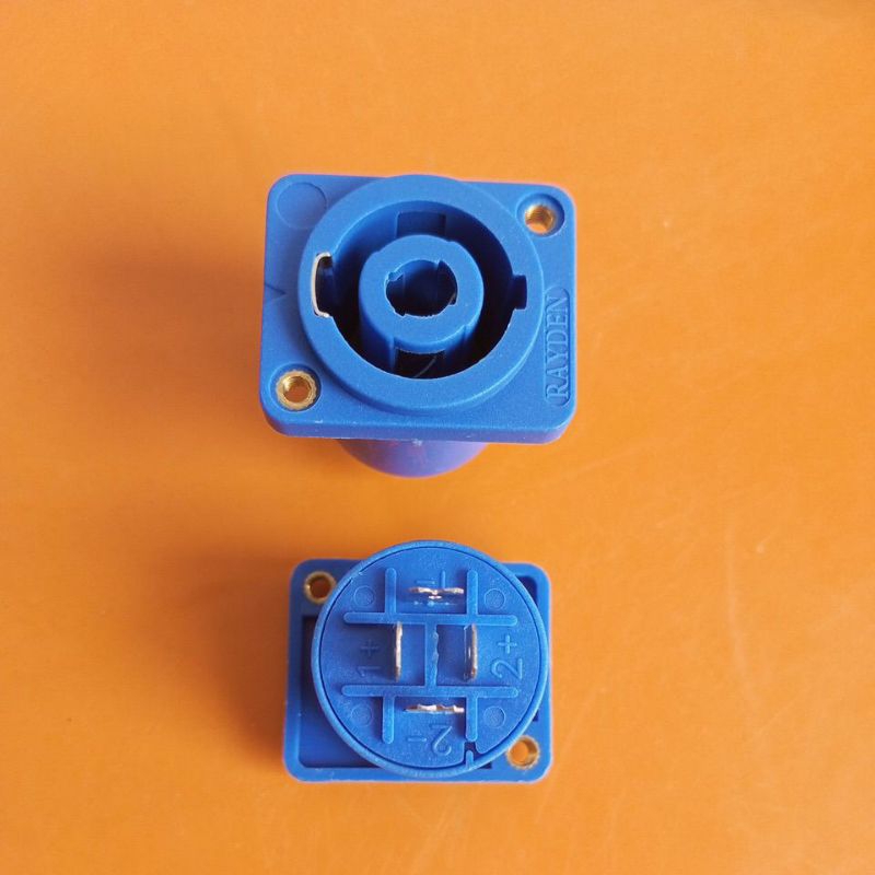 Jual Socket Spikon biru terminal speaker | Shopee Indonesia