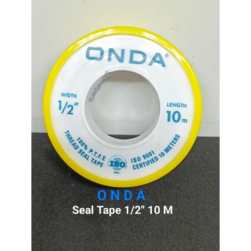 Jual Onda Seal Tape 1/2" 10 Meter / Isolasi Siltip 1/2" 10 Meter Onda ...