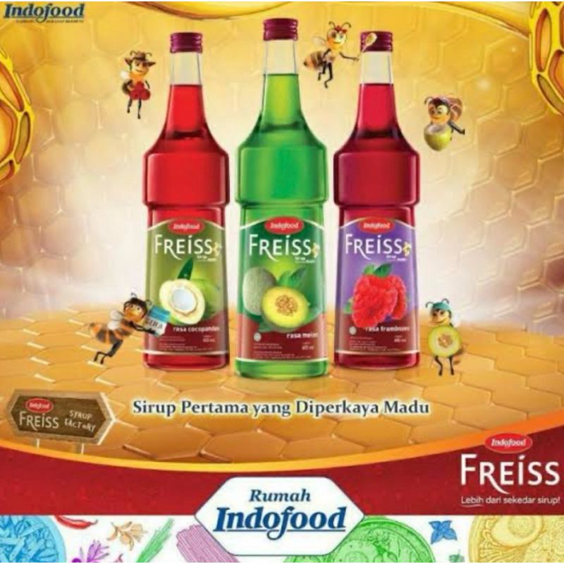 Jual Indofood Freiss Sirup All variant | Shopee Indonesia