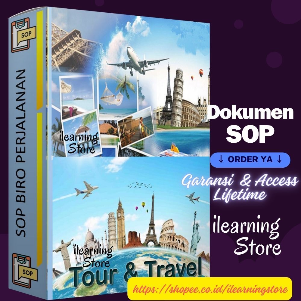 Jual [SOP 16] Biro Perjalanan Travel + BONUS Template Excel Bisnis ...