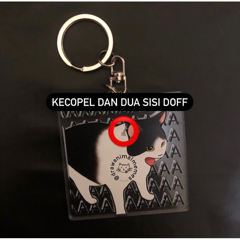 Jual [BACA DESKRIPSI] DEFECT SALE drawanimalmemes GANTUNGAN KUNCI MEME ...