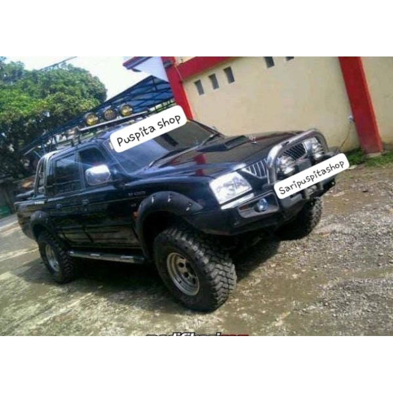 Jual Over fender strada L200 Mitsubishi double cabin single cabin mega ...