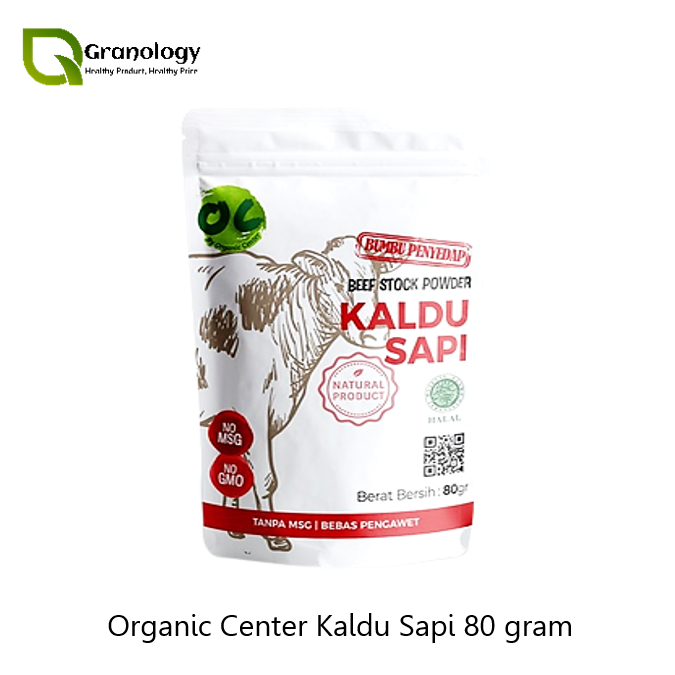 Jual Organic Center Beef Stock Powder / Kaldu Sapi No MSG 80 gram ...