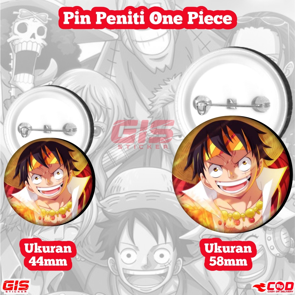 Jual Pin Peniti One Piece Anime Pin Bros Kartun | Shopee Indonesia