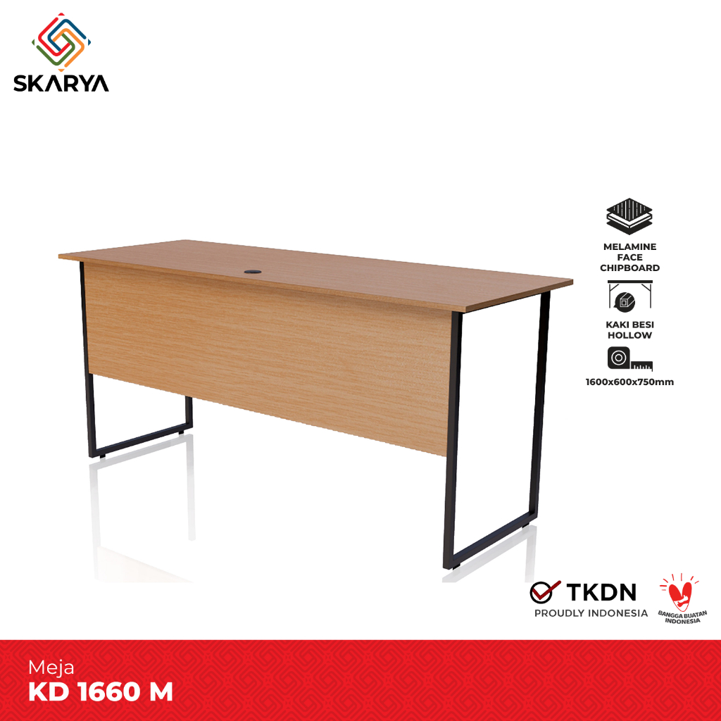 Jual Meja Kantor Meja Kerja Meja Staff KD 1660 M (Baru) | Shopee Indonesia