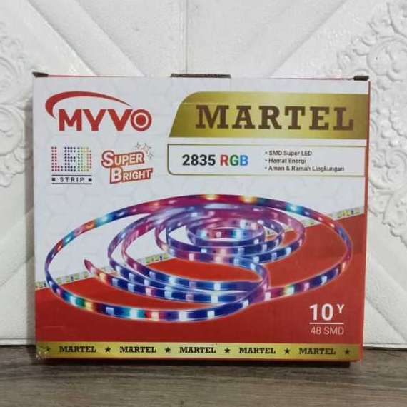 Jual LED STRIP MYVO MARTEL 2835 RGB | Shopee Indonesia