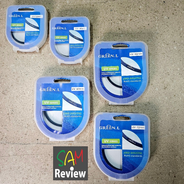 Jual GREEN L Filter UV 52mm 58mm 62mm 67mm 72mm 77mm | Shopee Indonesia