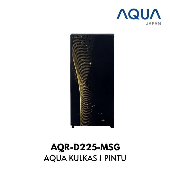 Jual AQUA AQR-D225-MSG Kulkas 1 Pintu 180 Liter Semi Auto Defrost ...