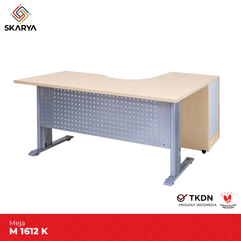 Jual Meja Manager Meja Kerja Meja Kantor M 1612 K (Baru) | Shopee Indonesia