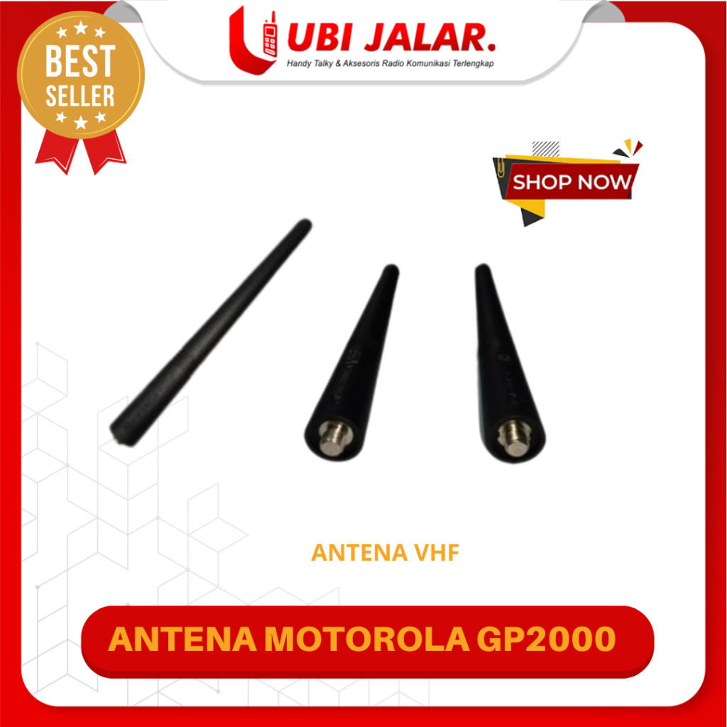 Jual ANTENA HT VHF MOTOROLA GP 2000 ANTENNA HANDY TALKY VHF MOTOROLA GP2000 | Shopee Indonesia