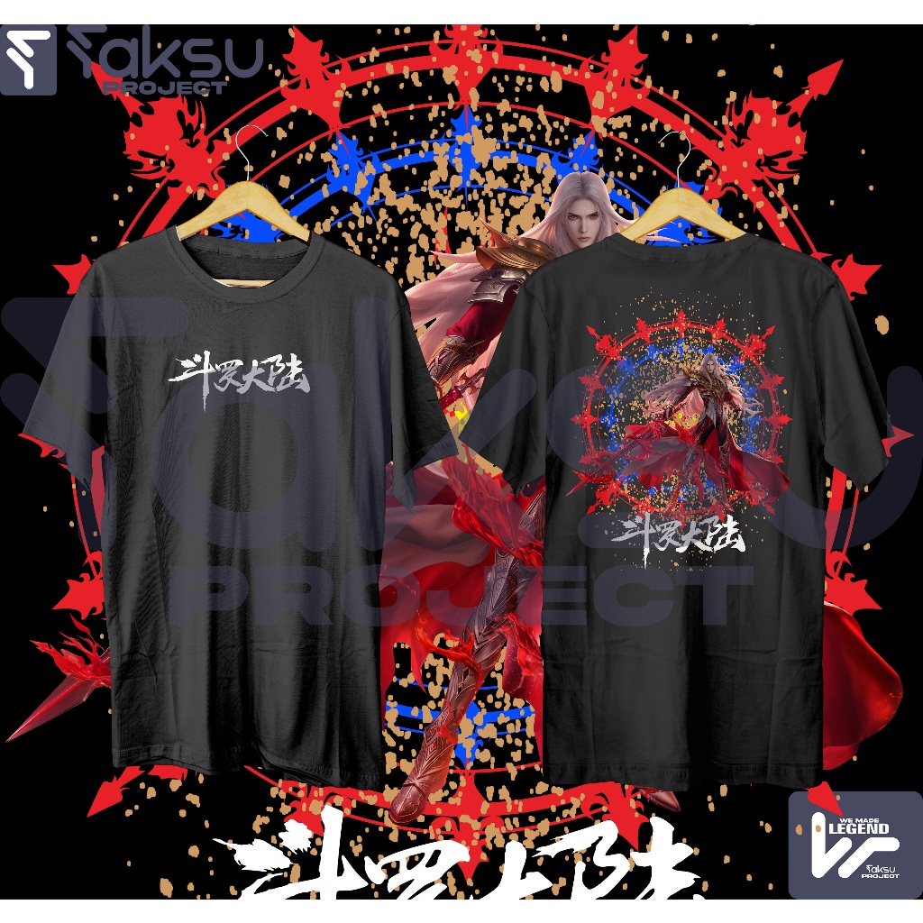 Jual kaos donghua soul land tangsan tang sect dewa asura soul lan 2 ...