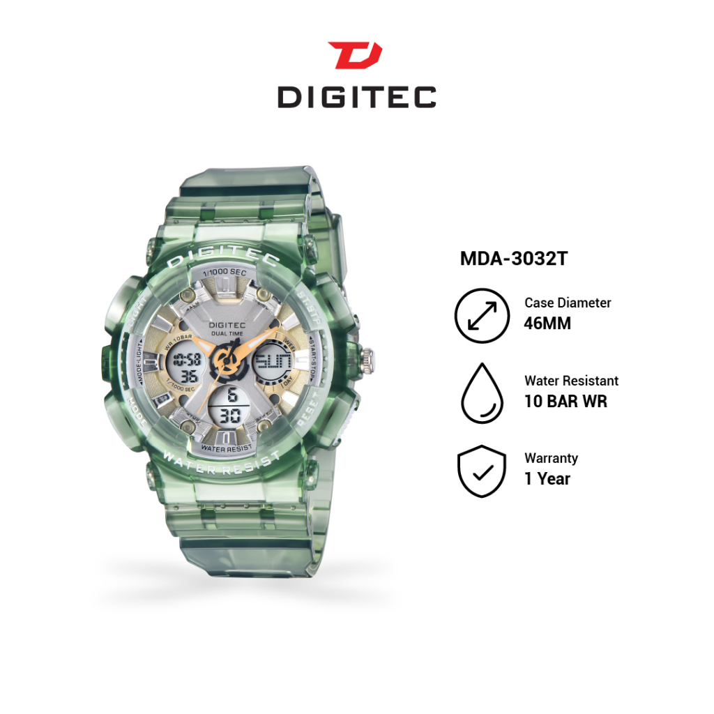 Jual DIGITEC DA 3032 / DA-3032 / DA3032 DG Watch Jam Tangan ORIGINAL ...