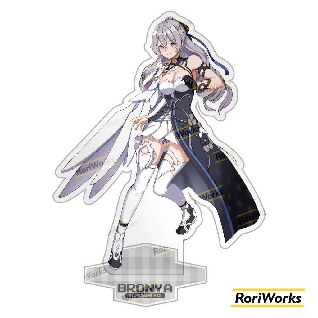 Jual Acrylic Standee Figure Anime - Bronya (Silverwing: N-EX) | Honkai ...