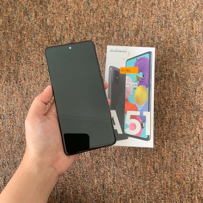 Jual Samsung A51 4G Ram 6/128 Seken Resmi (black) | Shopee Indonesia