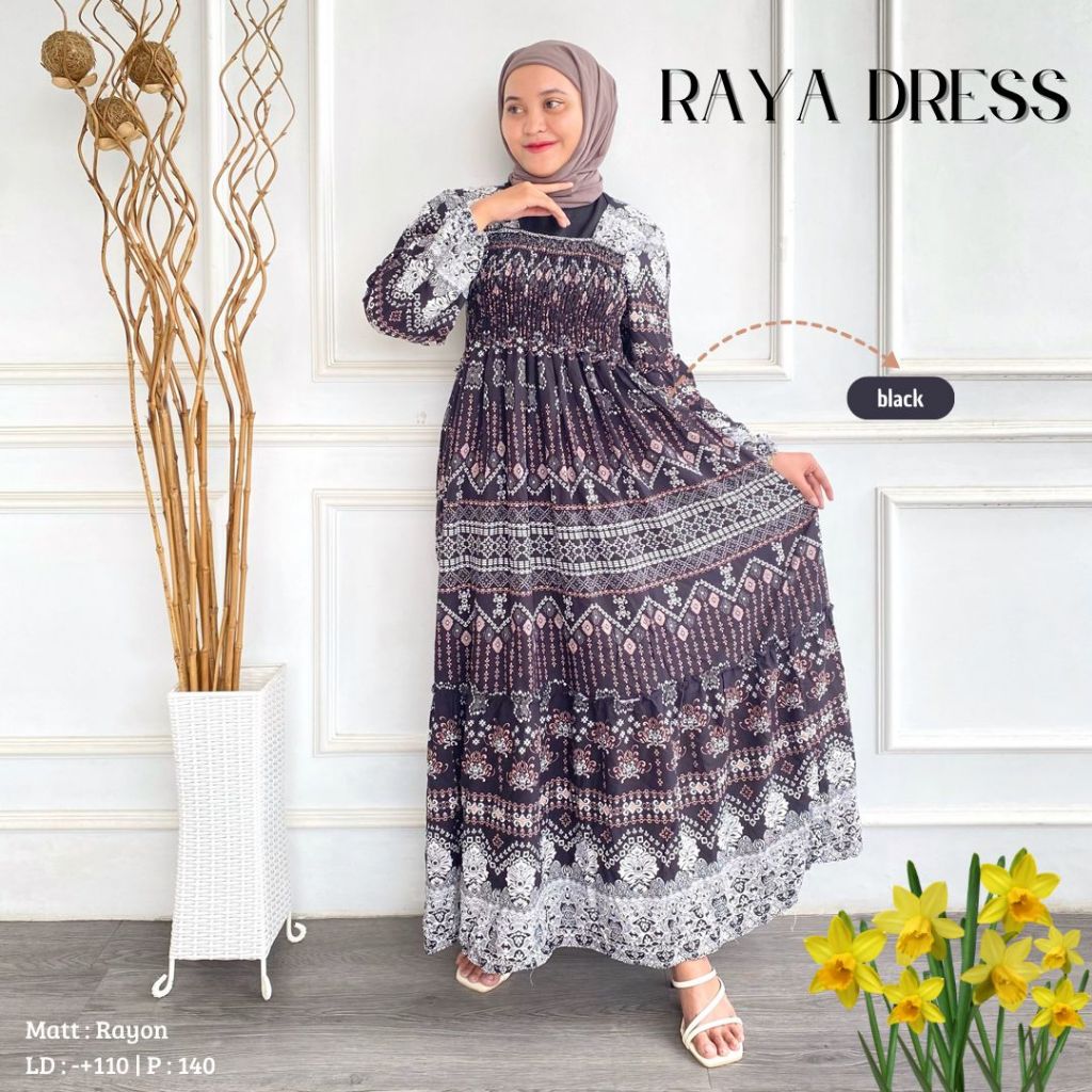 Jual Raya Dress Rayon | Shopee Indonesia