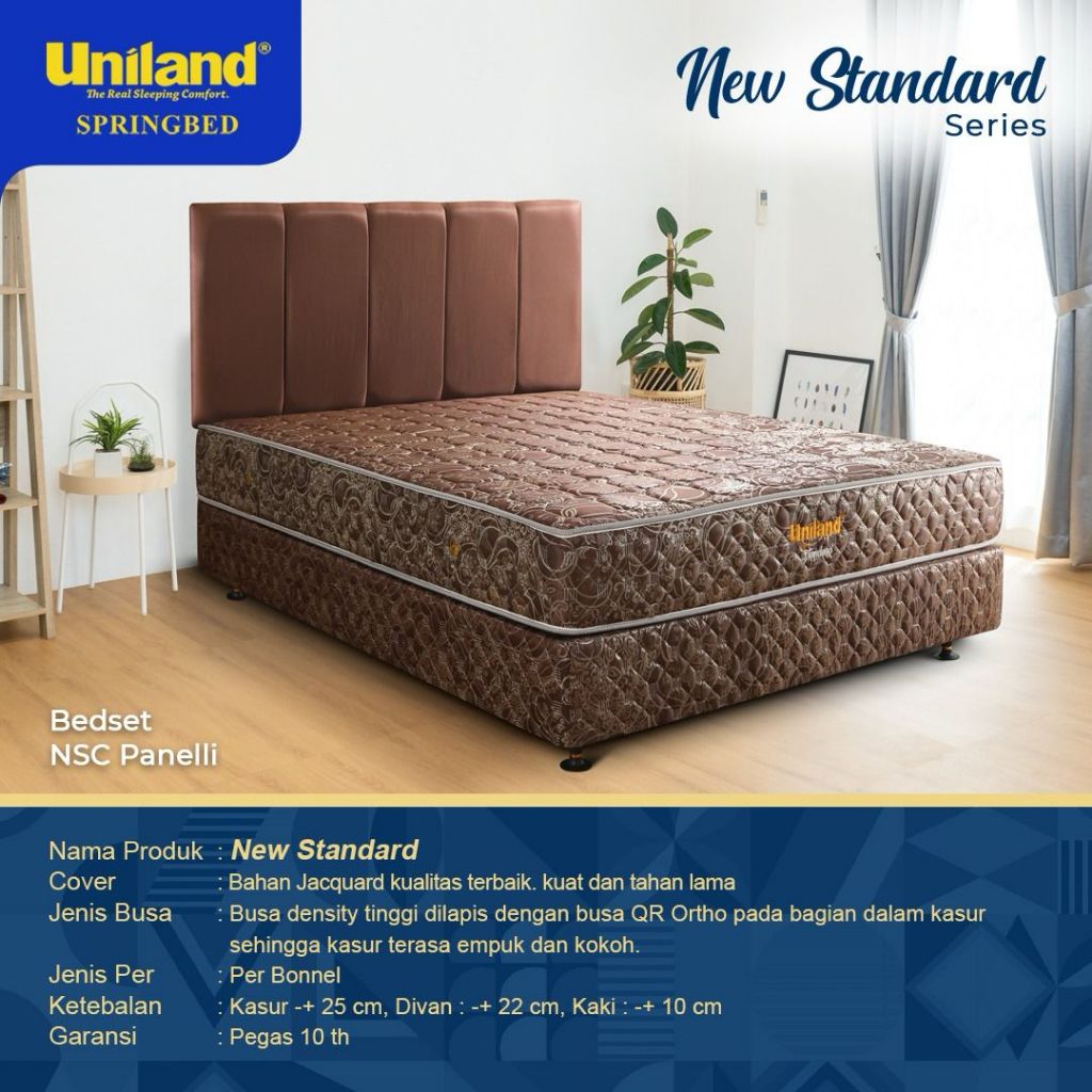 Jual Kasur Uniland Springbed New Standard | Shopee Indonesia