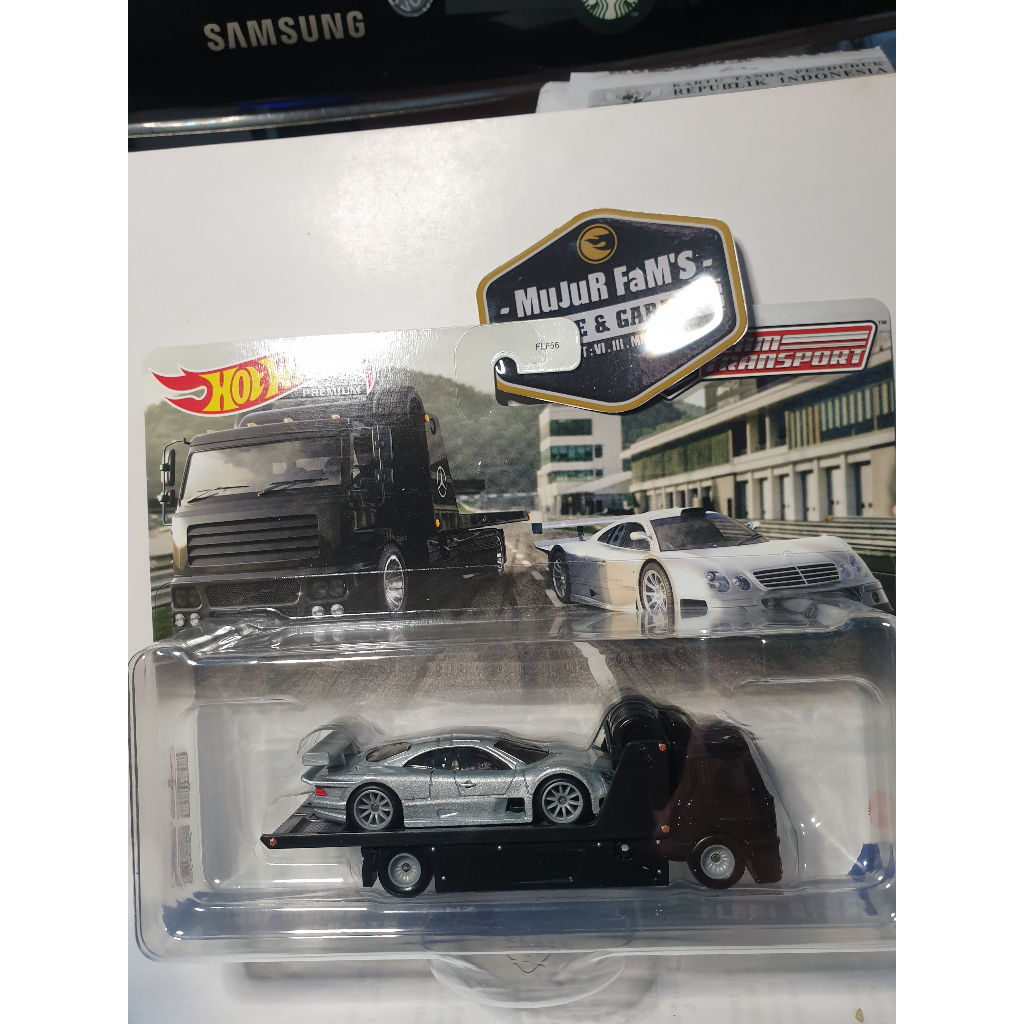 Jual HOTWHEELS PREMIUM TEAM TRANSPORT MERCY AMG | Shopee Indonesia