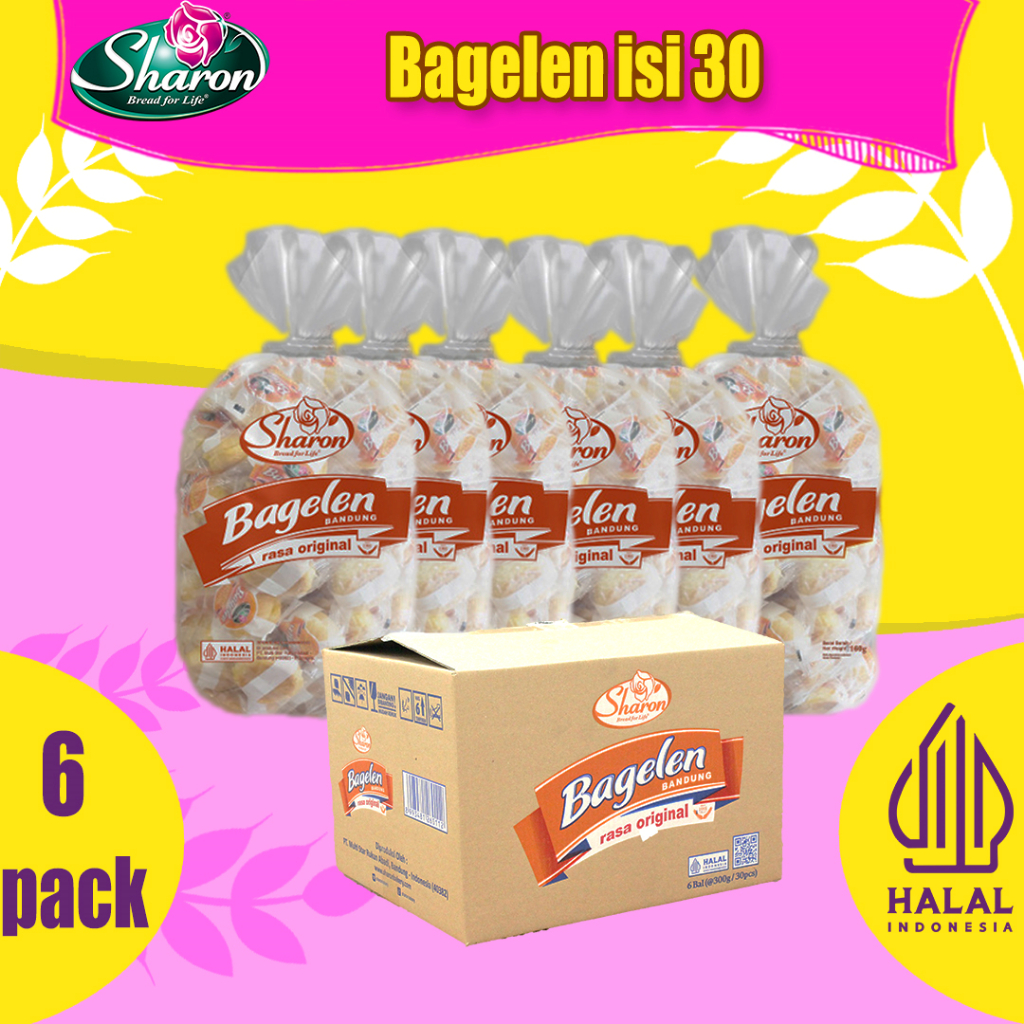 Jual Bagelen Isi 30 Sharon Bakery 300gr | Shopee Indonesia