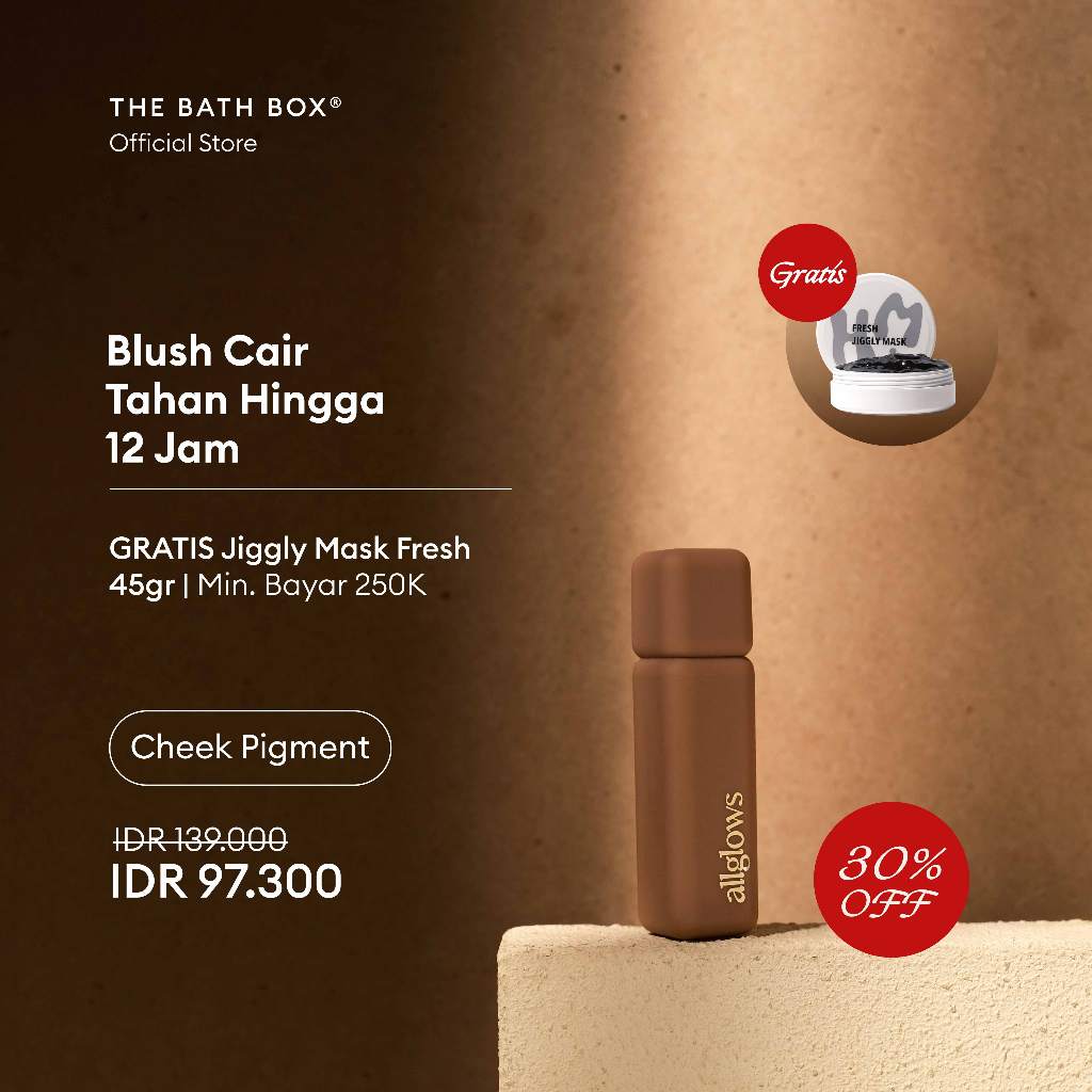 Jual Allglows - Cheek Pigment (Liquid Blush, Matte Finish, 8 Hours ...