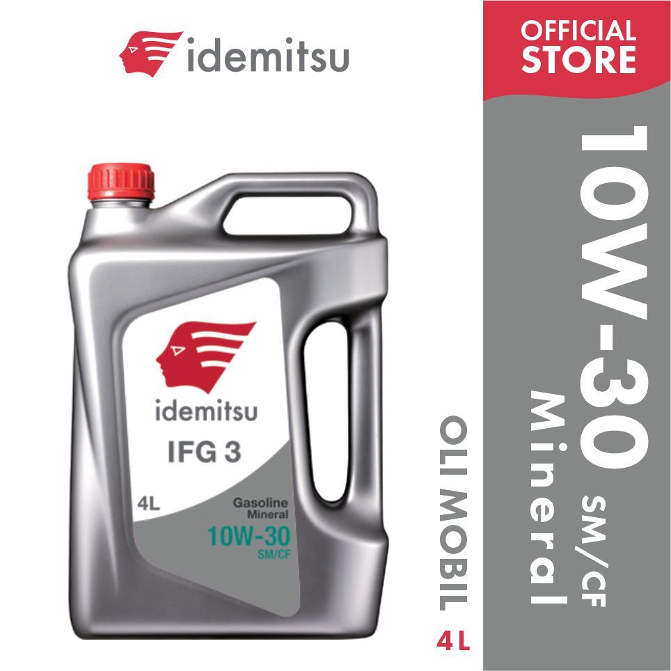 Jual IDEMITSU IFG3 10W-30 SM/CF (4L) Oli Mesin Mobil | Shopee Indonesia