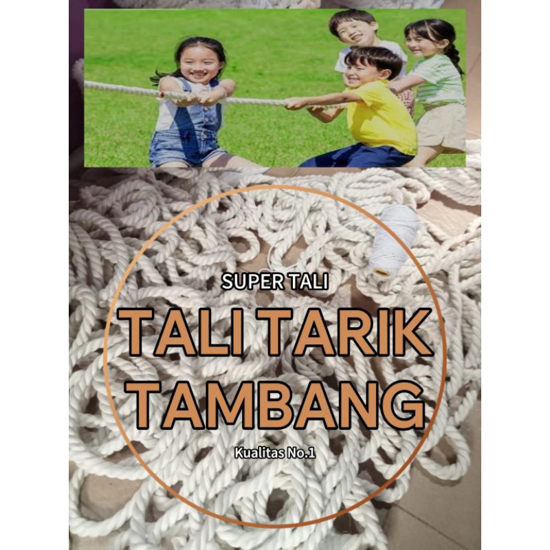 Jual Tali Tambang #Tarik Tambang#Out bond | Shopee Indonesia