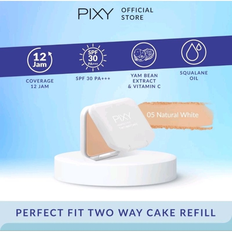 Jual Pixy Refill TWC Perfect Fit Two Way Cake | Shopee Indonesia