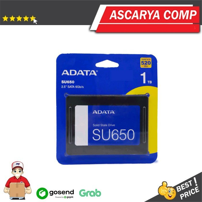 Jual SSD ADATA SU650 1TB - SSD SATA 3 / SSD SATA III - SSD 2.5 inch ...