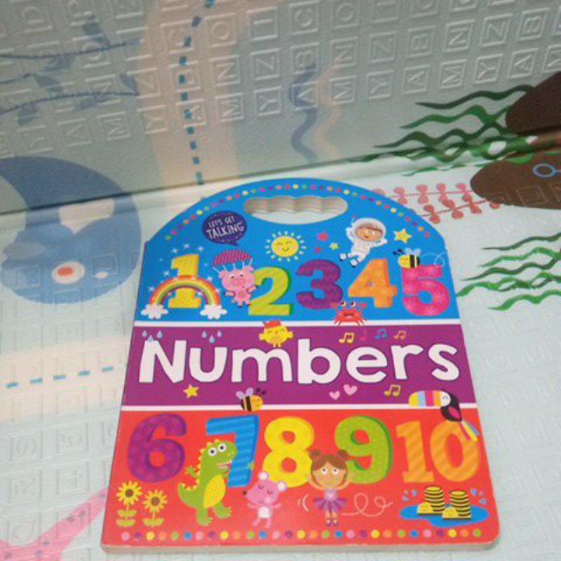 Jual [SALE] Let's Get Talking Numbers 12345 Dst (board book) | Shopee ...