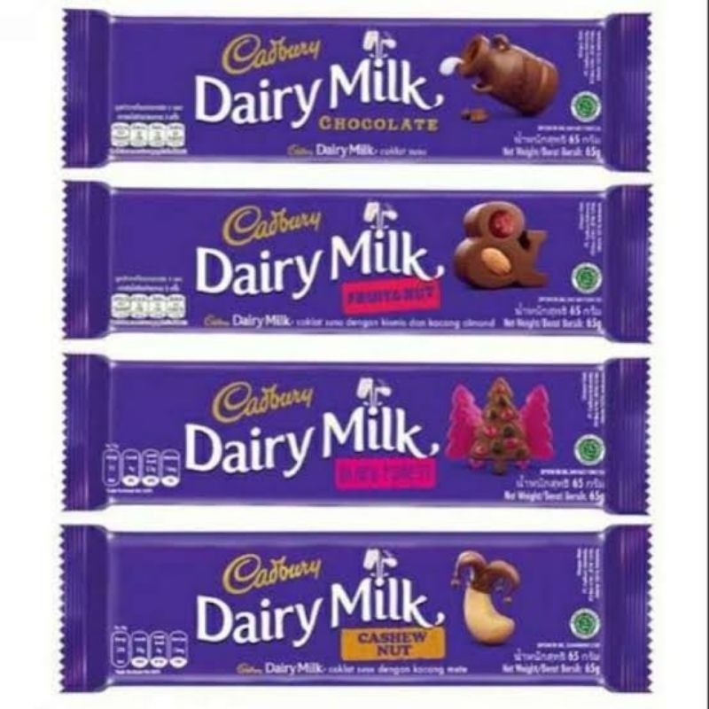 Jual Cadbury Dairy Milk 62g | Shopee Indonesia